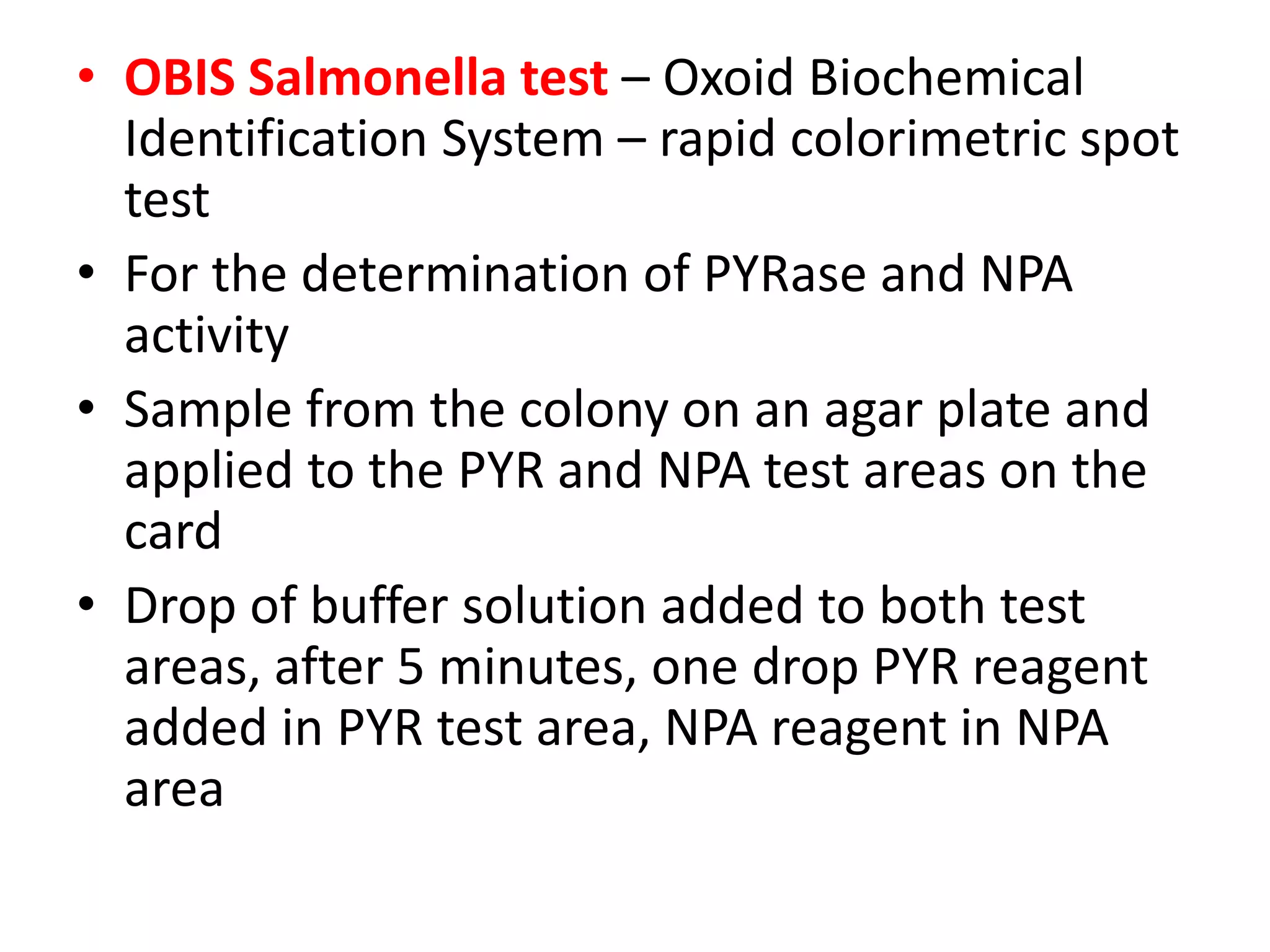 Laboratory diagnosis of salmonella | PPTX