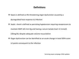 Laboratory diagnosis of sepsis | PPTX