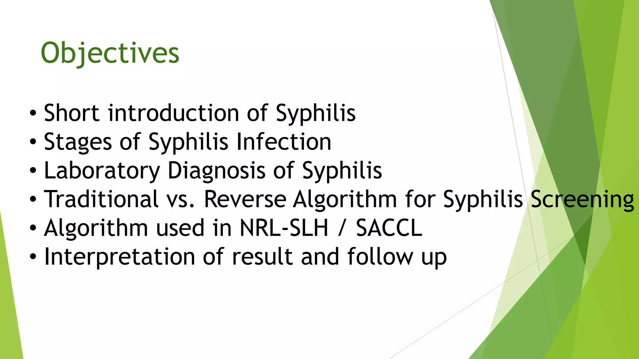 Laboratory diagnosis of syphilis | PPTX