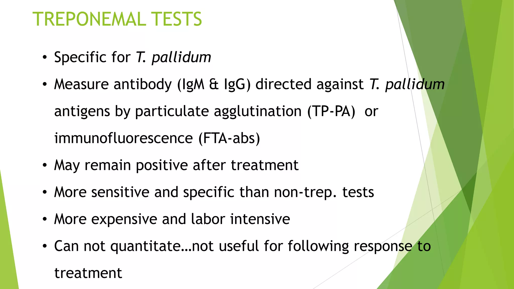 Laboratory diagnosis of syphilis | PPTX