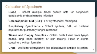 Laboratory Diagnosis of Systemic Fungal Infections.pptx