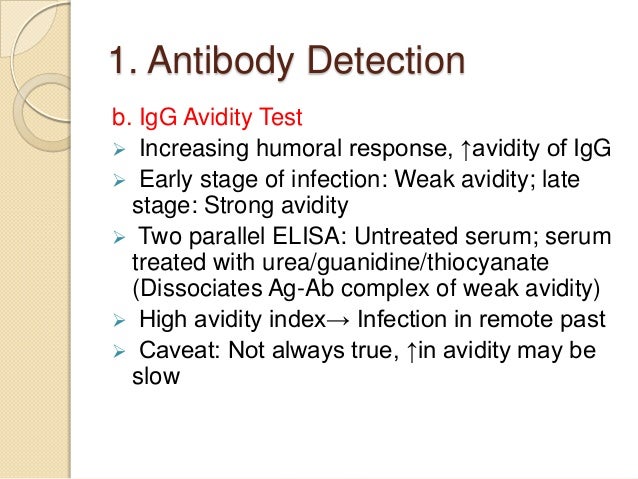 Laboratory diagnosis of toxoplasmosis