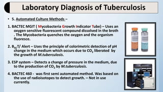 Laboratory diagnosis of tuberculosis pract. | PPTX