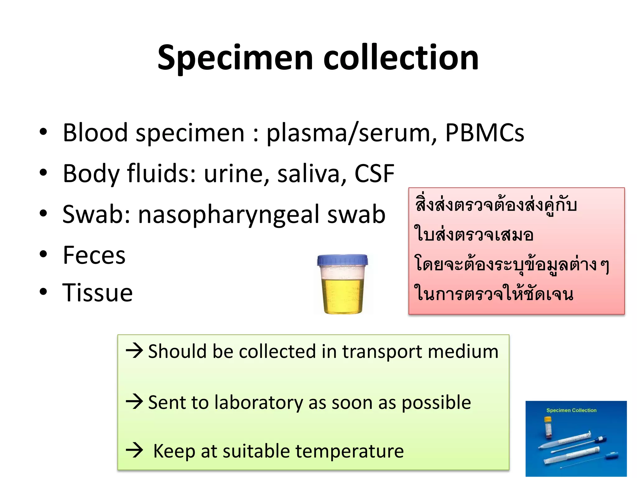 Laboratory diagnosis of viral infection | PPT