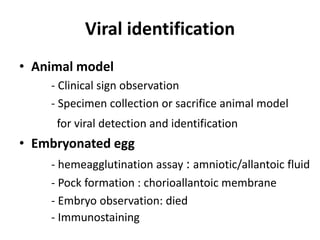 Laboratory diagnosis of viral infection | PPT