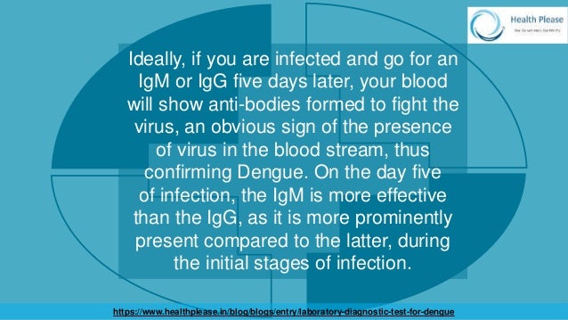 Lab Test For Dengue Pathology Guide For Public Health Please Blog