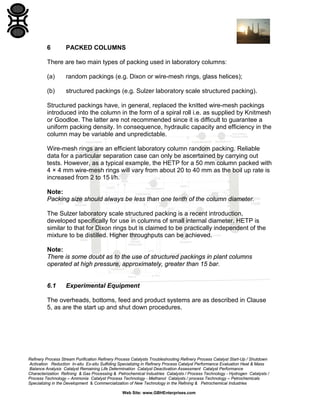 Laboratory Distillation | PDF