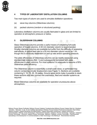 Laboratory Distillation | PDF