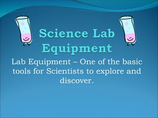 Science Laboratory Equipment PowerPoint ppt | PPT
