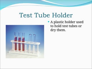 Science Laboratory Equipment PowerPoint ppt | PPT