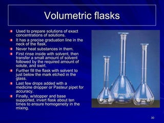 Laboratory Equipment - Use of Equipment | PPTX