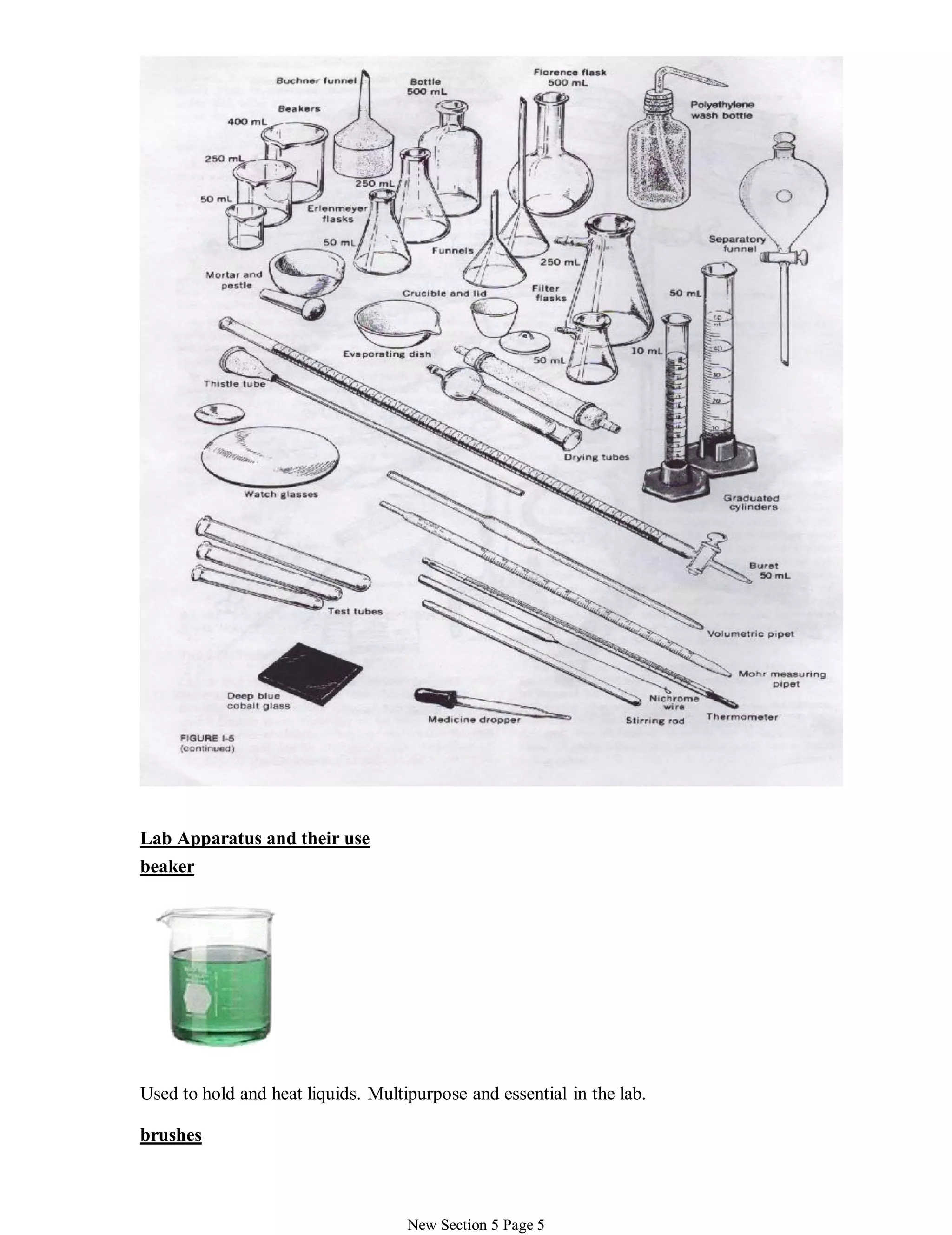 Laboratory equipment and apparatus | PDF