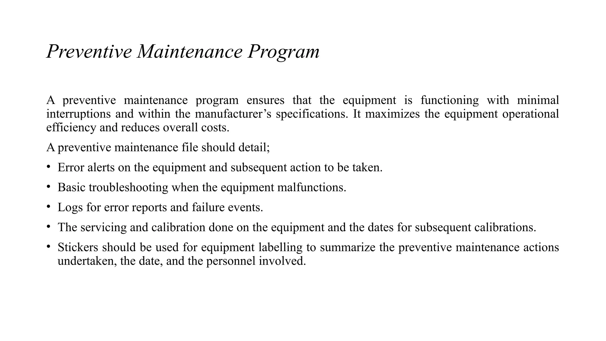 Laboratory Equipment Care and Maintenance.pptx
