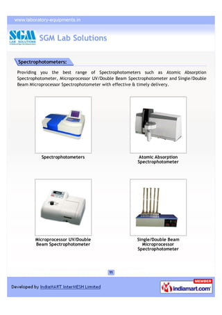 SGM Lab Solutions, New Delhi, Lab Solution | PDF