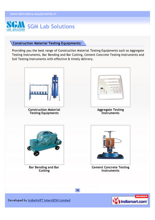 SGM Lab Solutions, New Delhi, Lab Solution | PDF