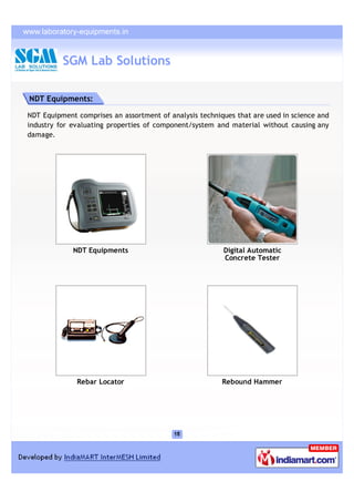 SGM Lab Solutions, New Delhi, Lab Solution | PDF