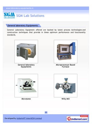 SGM Lab Solutions, New Delhi, Lab Solution | PDF