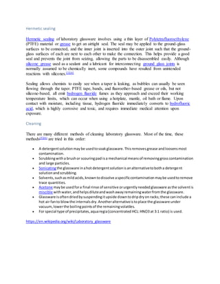 Laboratory equipments in english | DOCX