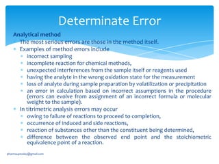 Laboratory Errors | PPTX
