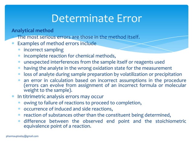 Laboratory Errors | PPTX | Pharmaceutical Industry | Industries