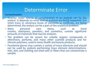 Laboratory Errors | PPTX