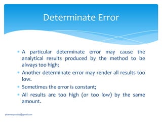 Laboratory Errors | PPTX