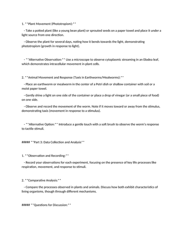 BIO 100 GENERAL BOTANY Laboratory Exercise for Module 2.docx
