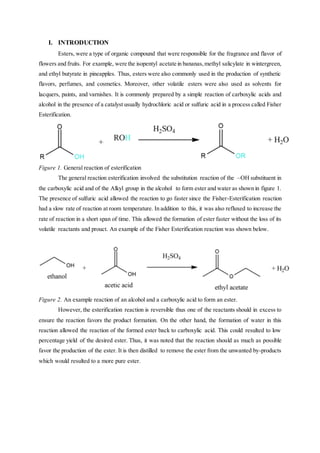 Laboratory experiment(org chem) no.5 | PDF