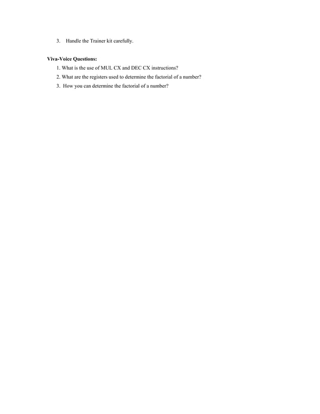 Microprocessor Laboratory Experiments Manual Pdf