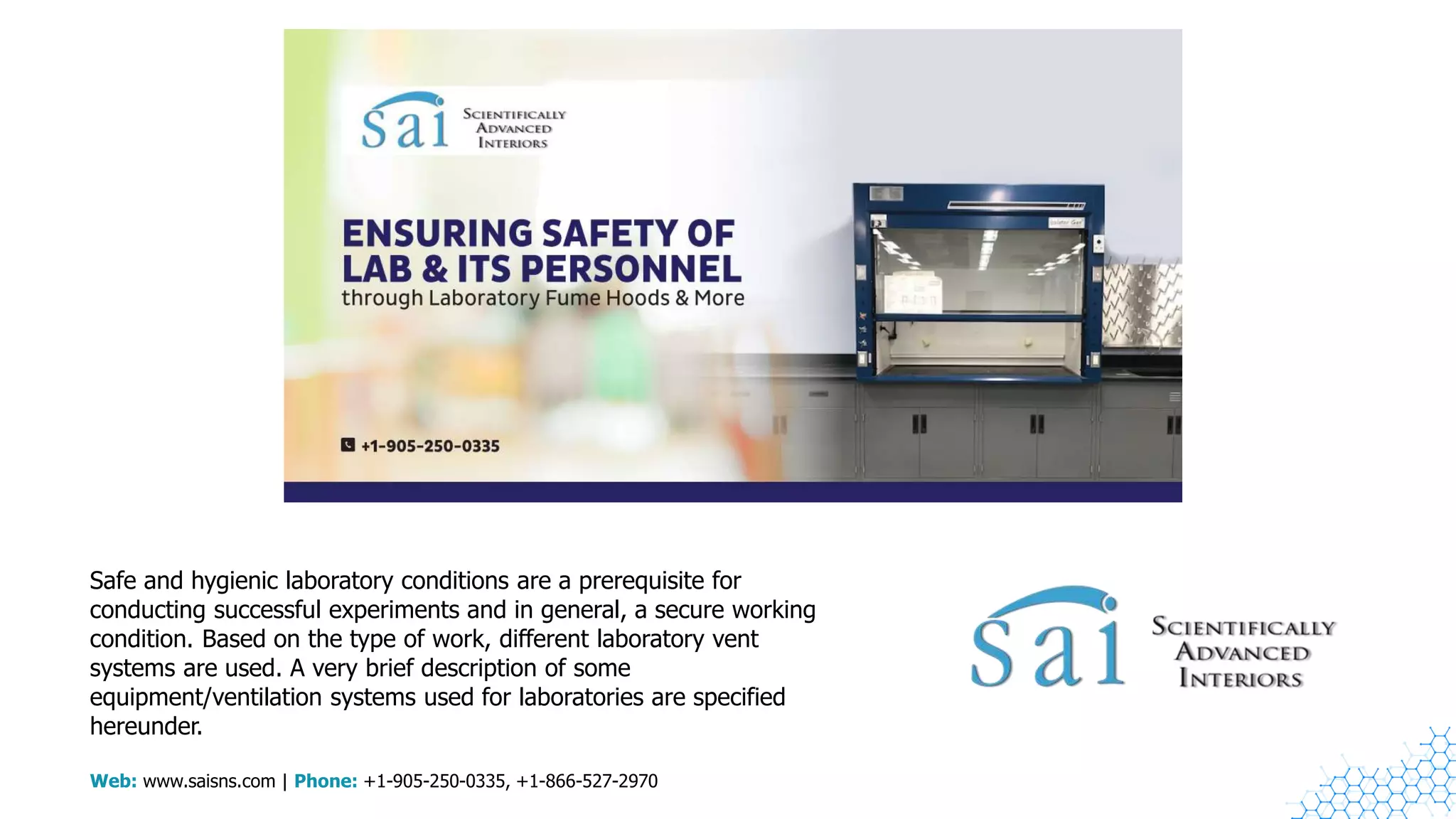 Laboratory Fume Hoods and Flow Hoods: Laboratory vent systems and ...