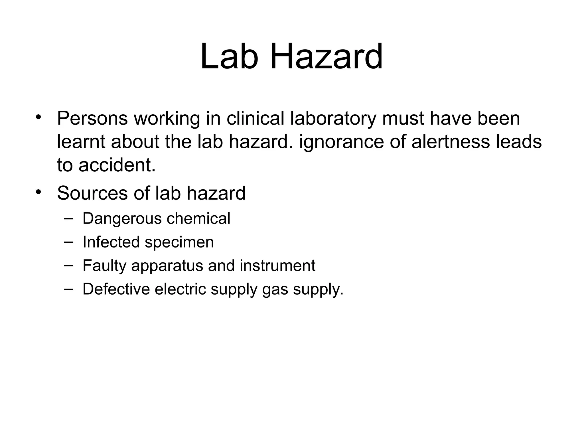 Laboratory Hazard in biochemistry lab.ppt