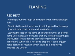Laboratory hazards, safety and contamination | PPTX