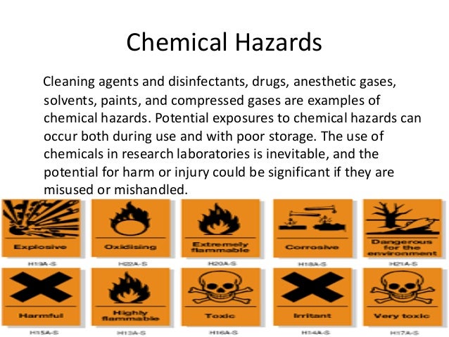 Laboratory hazards, safety and contamination