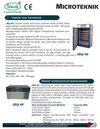 Laboratory heating and cooling instruments Manufacturer From India | PDF