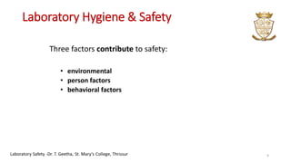 Laboratory Hygiene & Saftey | PDF