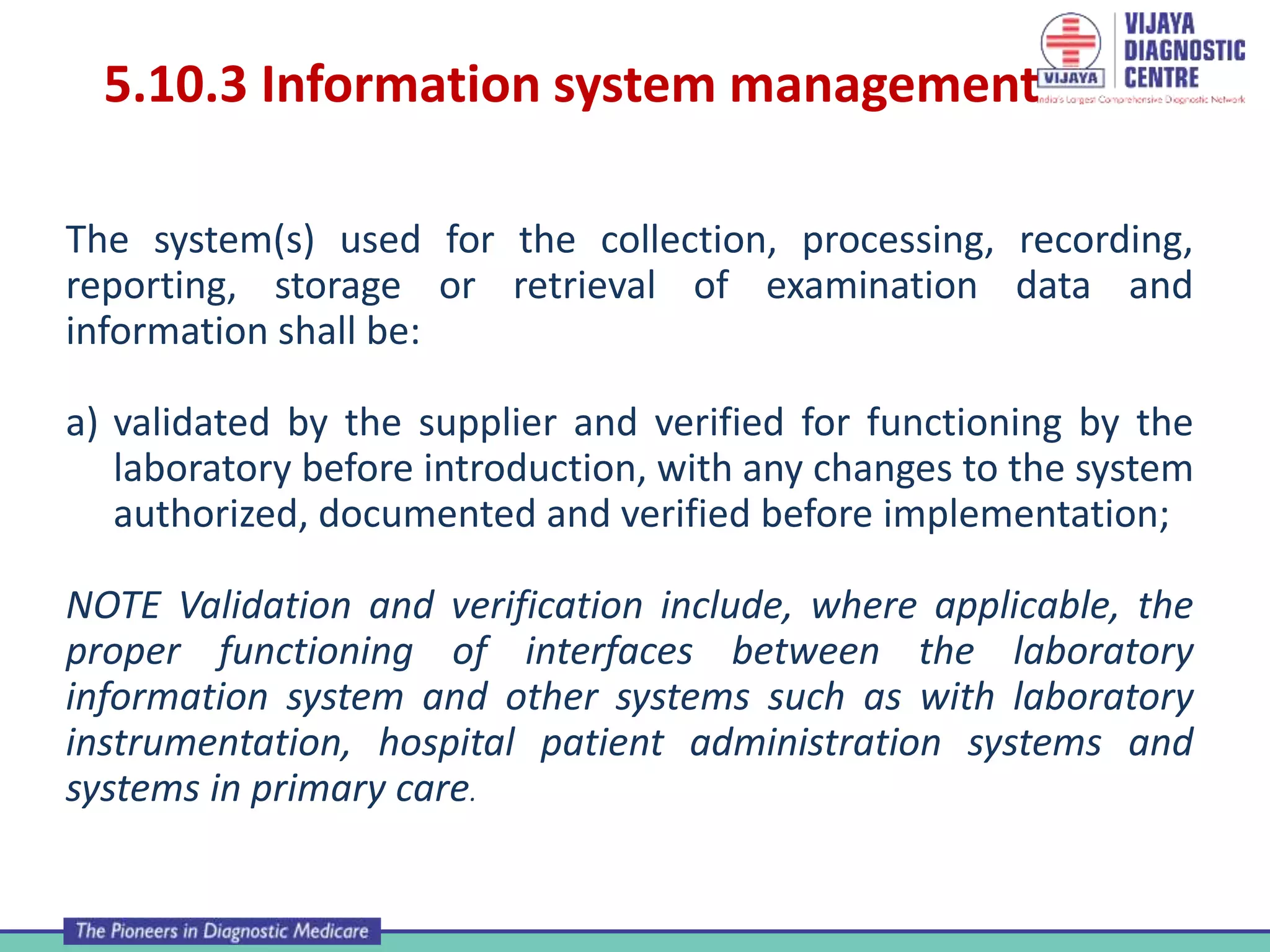Laboratory Information Management System | PPTX