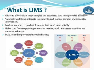 Laboratory information management system (LIMS) | PPTX