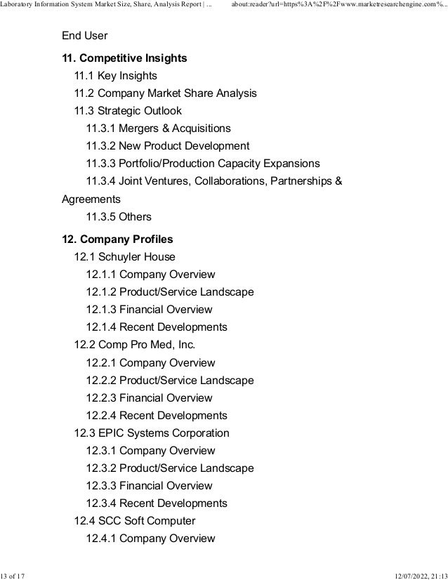 Laboratory Information System Market.pdf