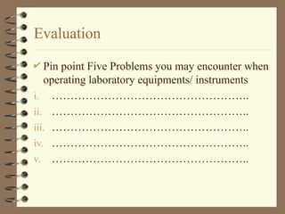 LABORATORY INSTRUMENT AND EQUIPMENT PROBLEMS.pptx