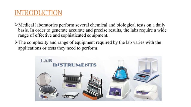 LABORATORY INSTRUMENTS.DMLT 1ST YEARpptx | PPTX | Chemistry | Science