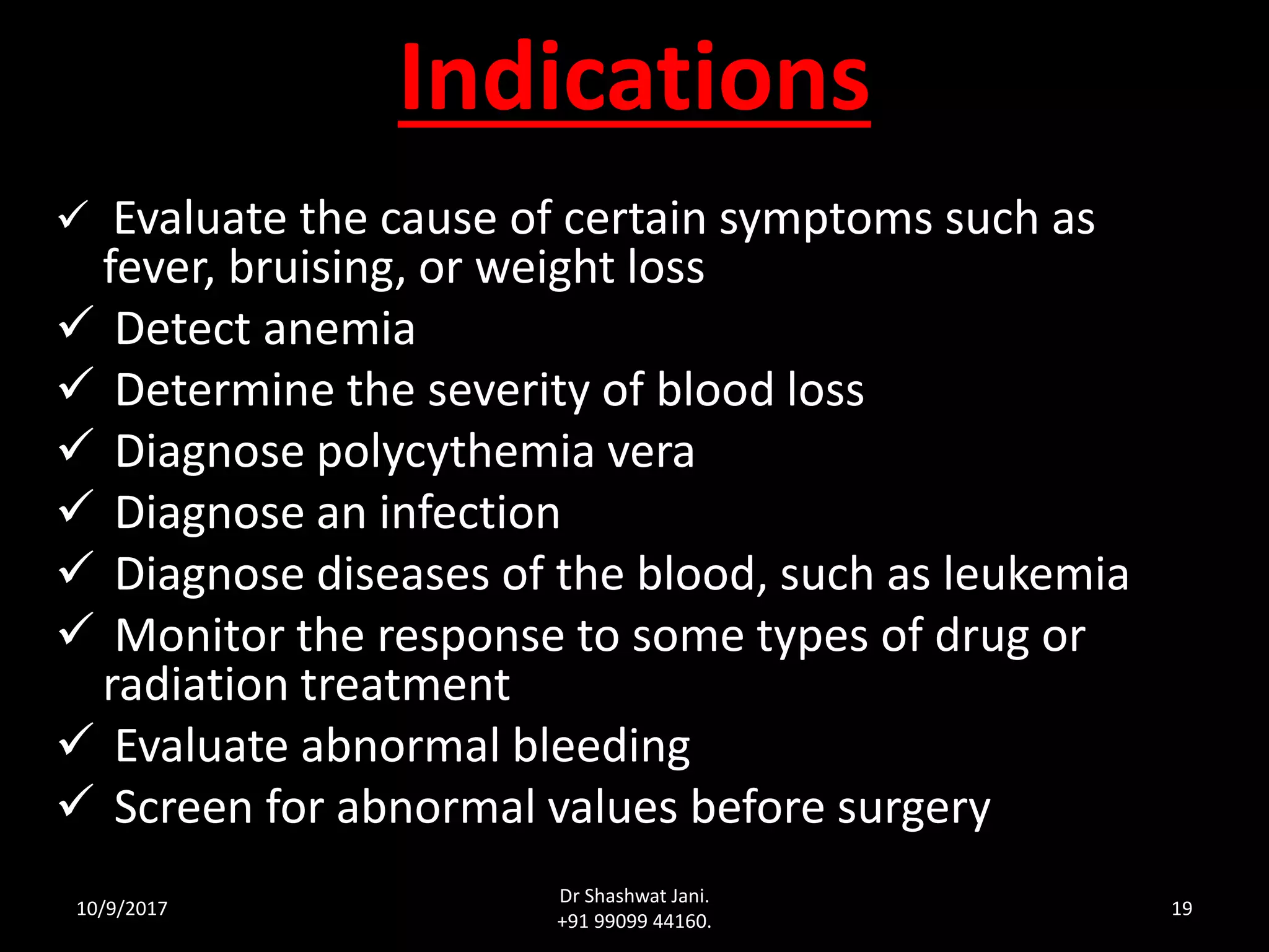 IMPORTANCE & INTERPRETATION OF LABORATORY INVESTIGATIONS IN OBSTETRIC ...