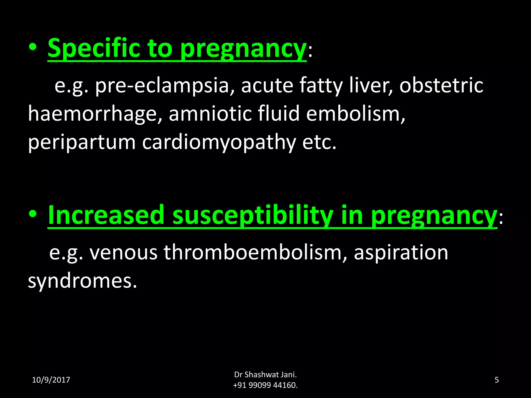 IMPORTANCE & INTERPRETATION OF LABORATORY INVESTIGATIONS IN OBSTETRIC ...