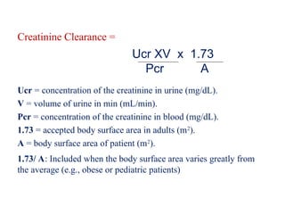 Laboratory investigations of Renal diseases Feb 2022.ppt
