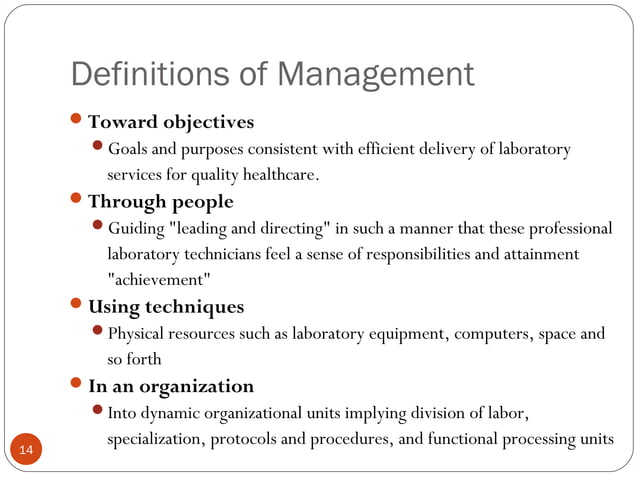 Laboratory management | PPT