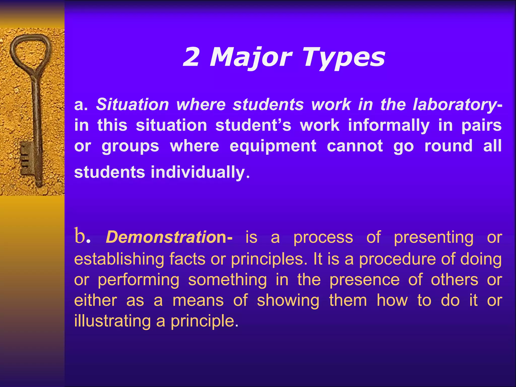 Laboratory method | PPT