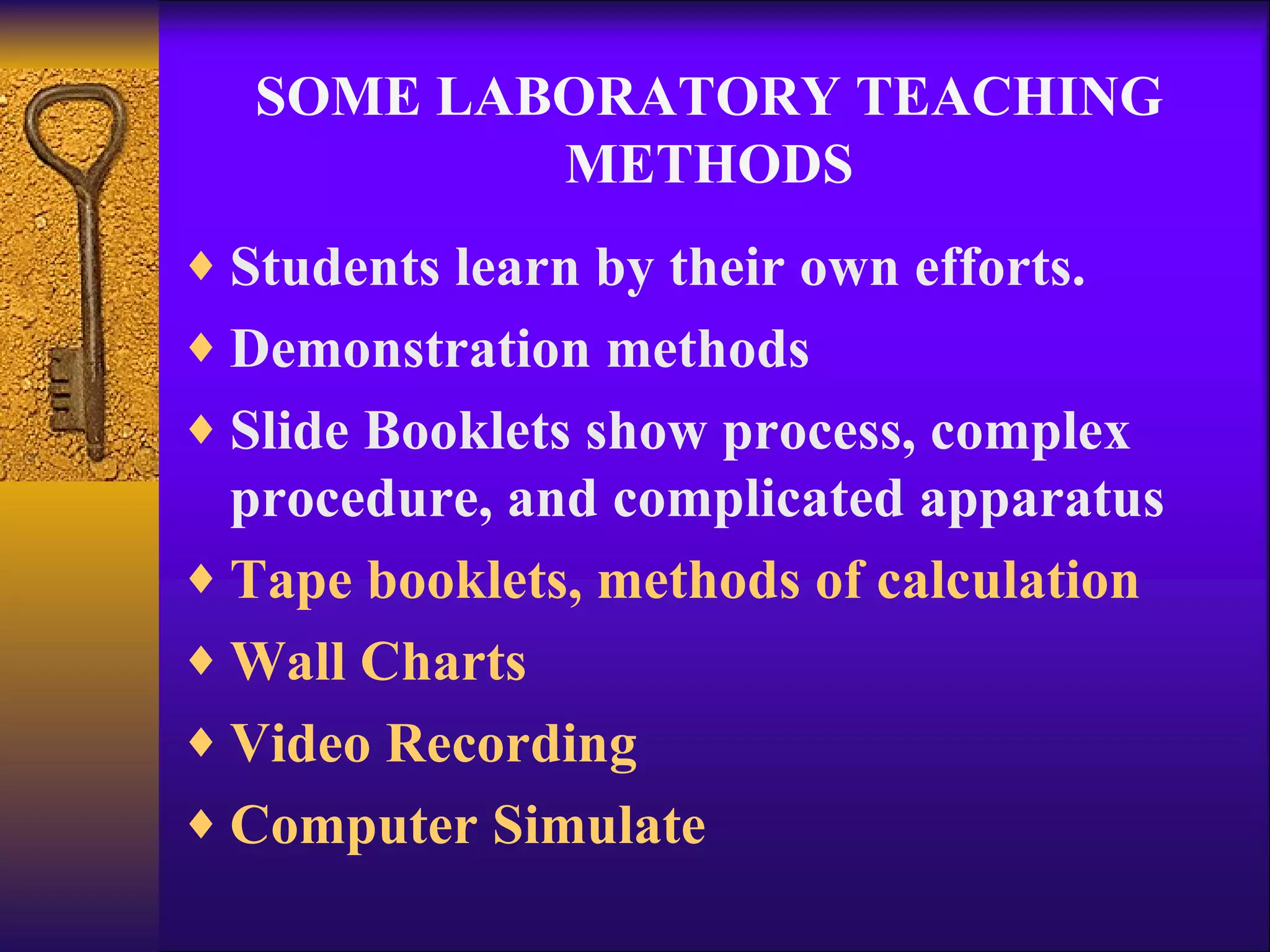 Laboratory method | PPT