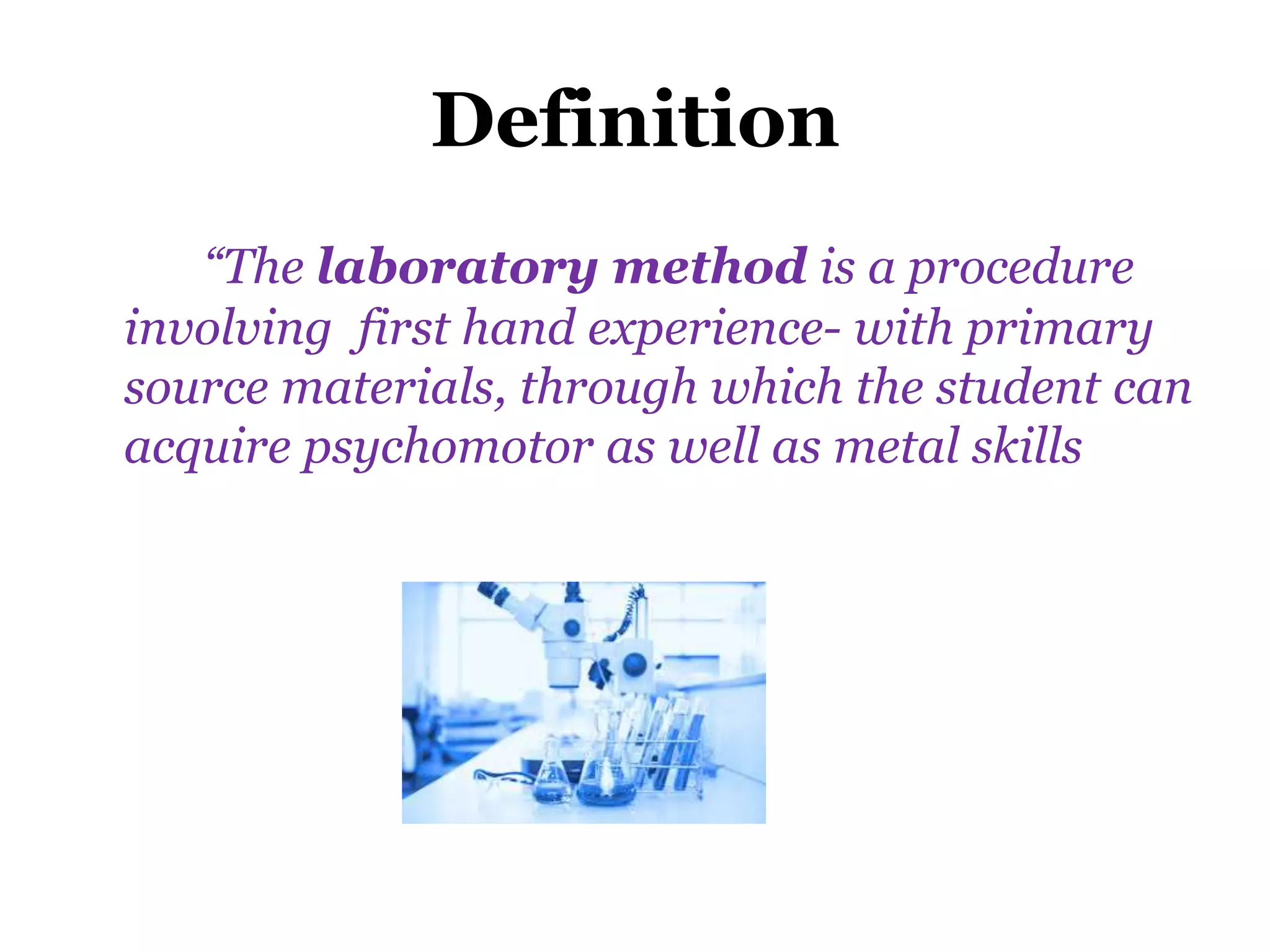 Laboratory method | PPTX