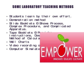 Laboratory Method Of Teaching | PPT
