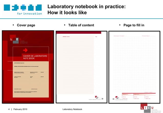 Laboratory Notebook Lieu Final | PPT | Free Download