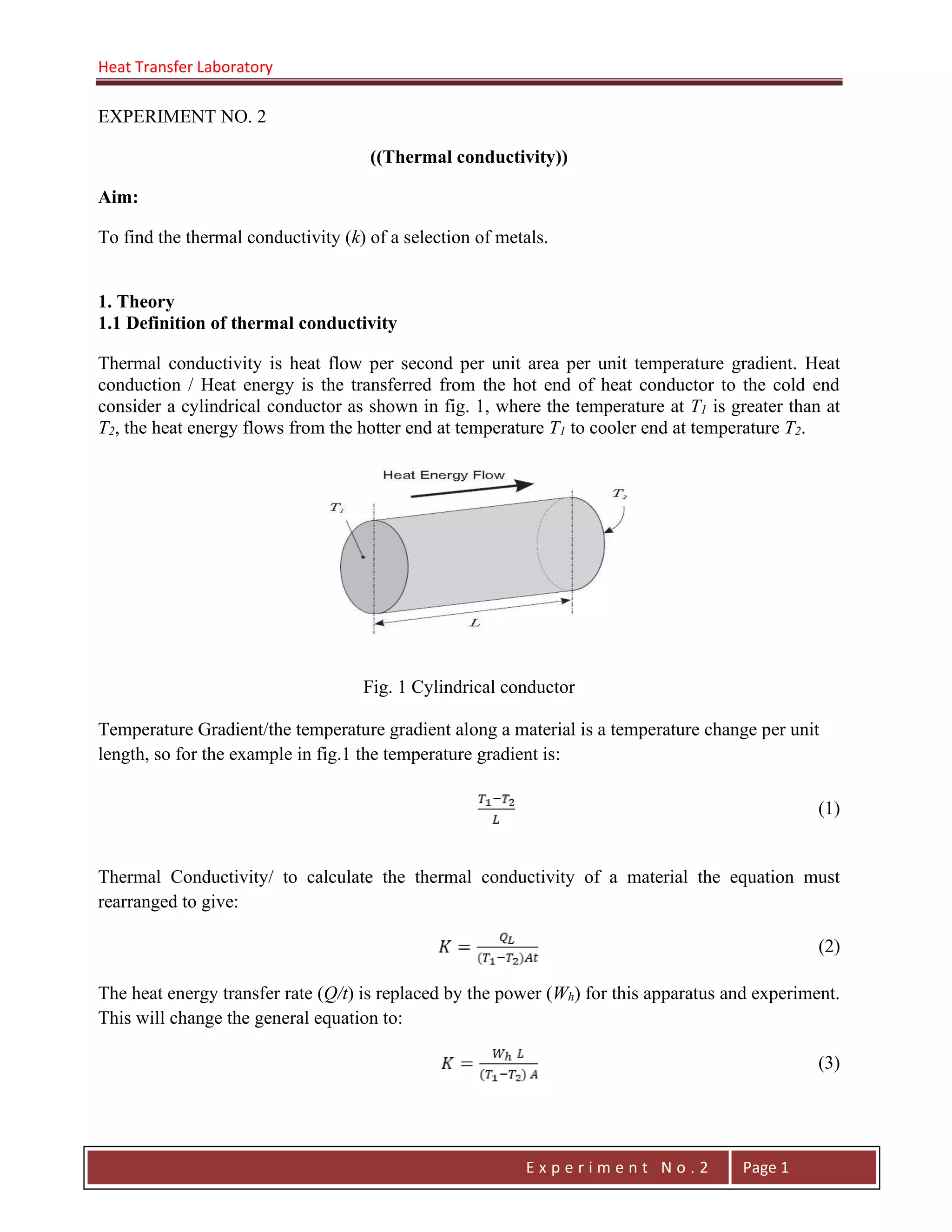 Thermal conductivity | PDF